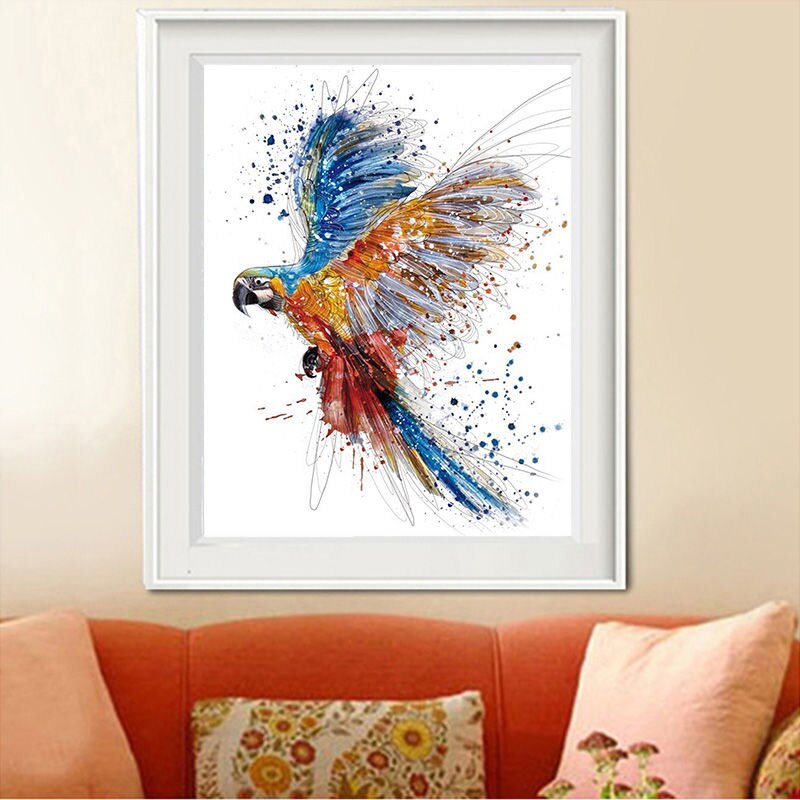 DIY full Diamond Embroidery Animal birds Cross Sti... – Grandado