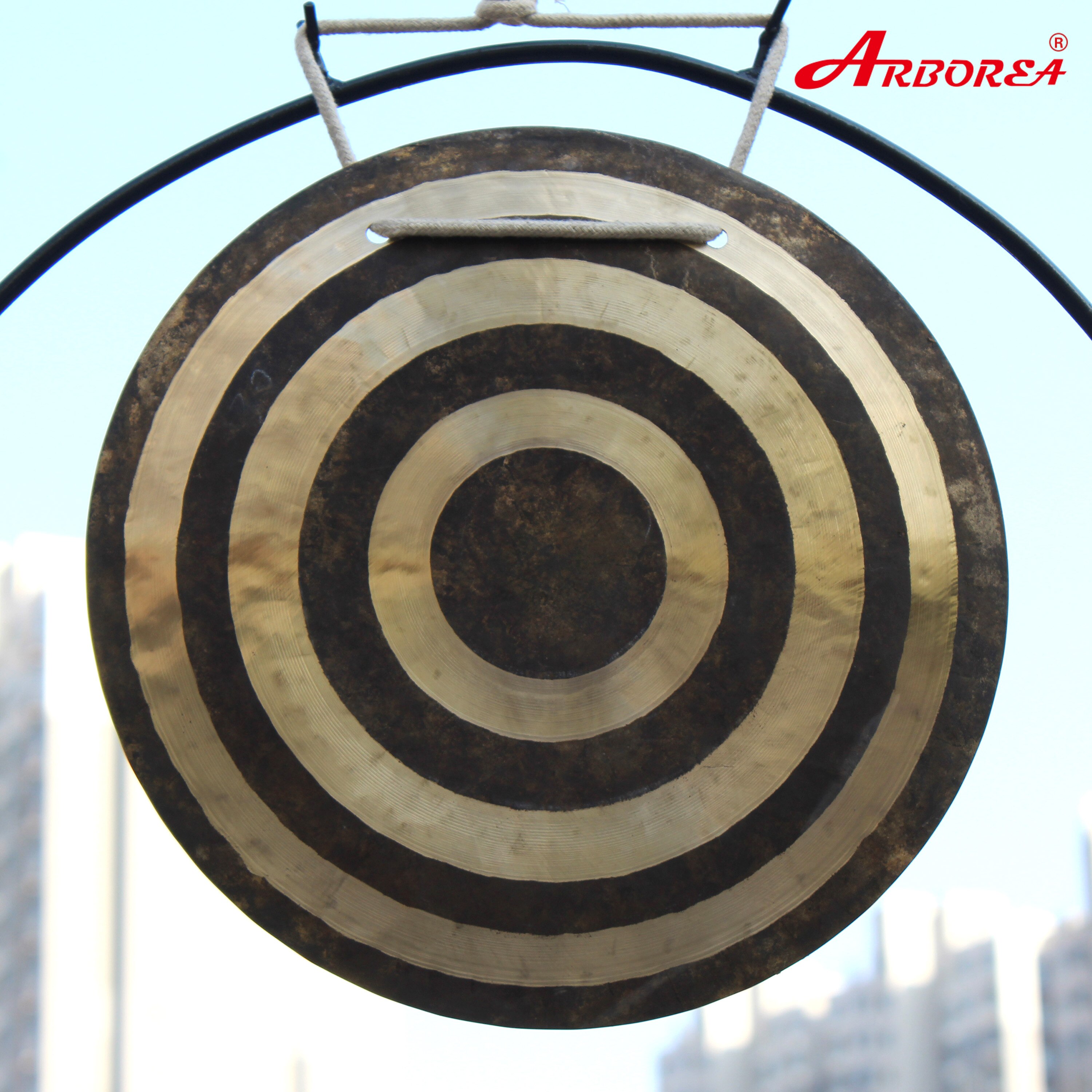 Arborea, hecho a mano, 14 '', Gong solar a la vent... – Grandado