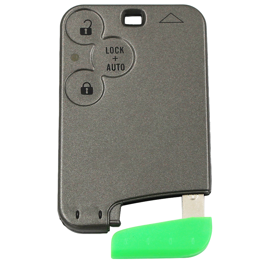 3 Button Smart Card Remote Car Key Case Shell Car ... – Grandado