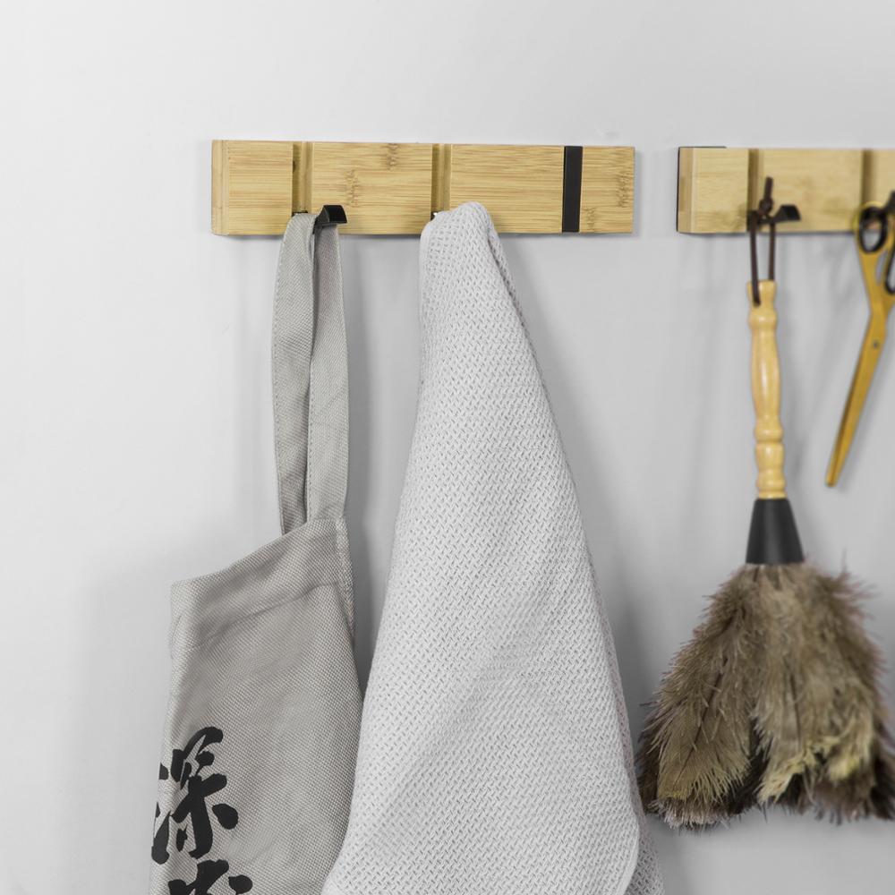 Sobuy Bamboe Wandkapstokken Muur Haak Muur Hanger ... – Grandado