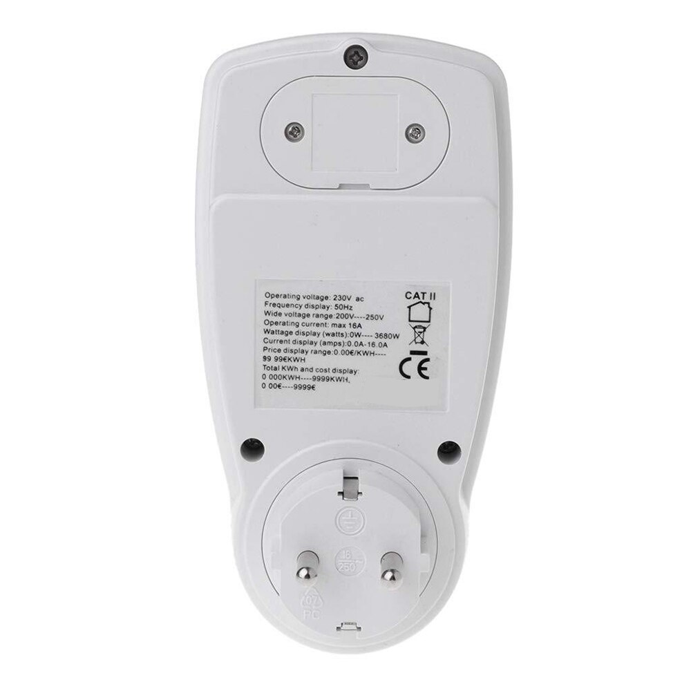 Ons Br Eu Plug Ac Power Meter 230V Digitale Voltag... – Vicedeal
