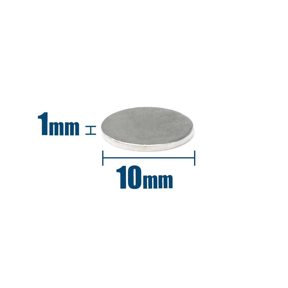 20/50/100/200/500PCS 10x1 Round Strong Magnet 10mm... – Grandado