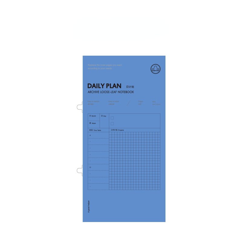 Kinbor Light Pocket Brief Daily Plan Book Meeting ... – Grandado