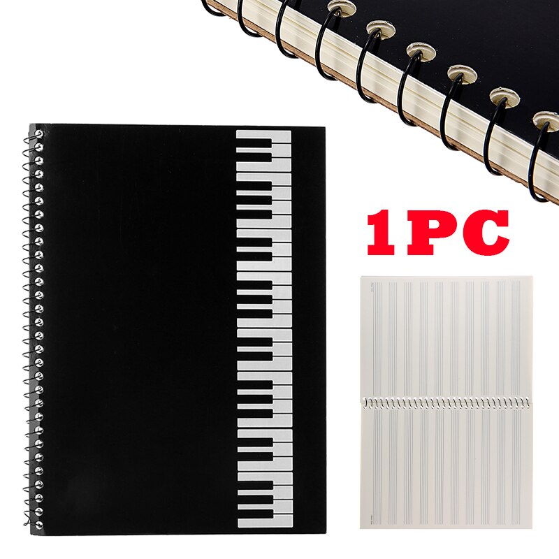 100 Pages Piano Style Staff Note Music Manuscript ... – Grandado