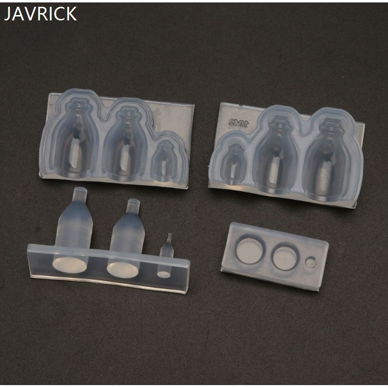 Epoxy molds Mini Glass Bottle Milk Drink Bottle Pe... – Grandado