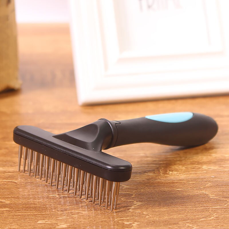 Dog Grooming Rake Steel Comb for Short or Long Hai... – Grandado