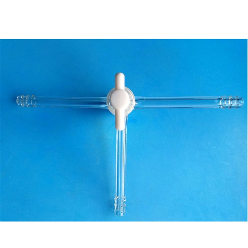 Lab glass adapter;3 Way T Shape Stopcock 9mm Hose ... – Grandado