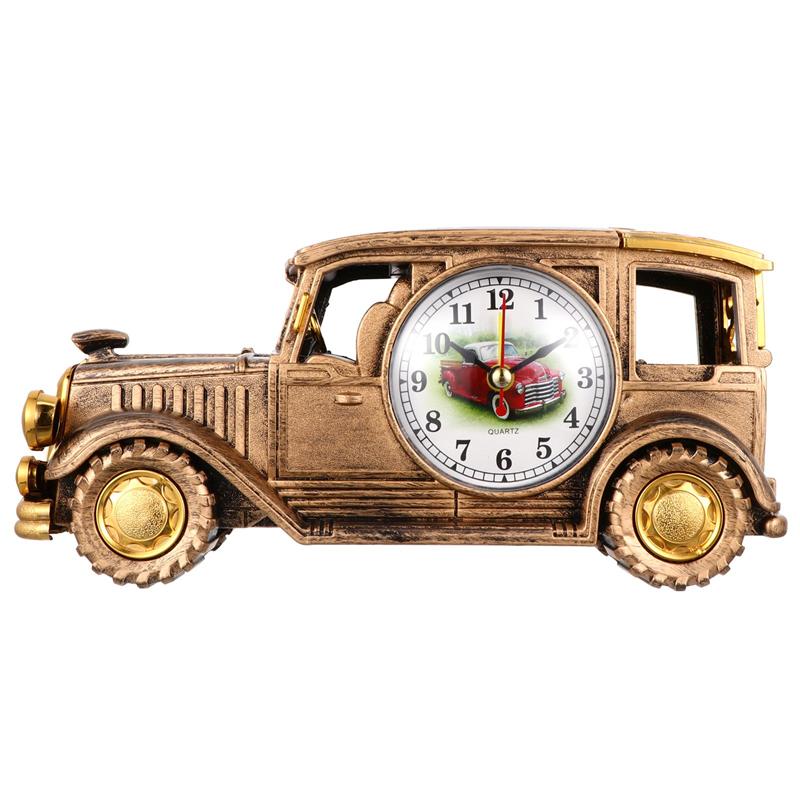 Car Sculpture Alarm Clock Luxury Retro Alarm Clock... – Grandado