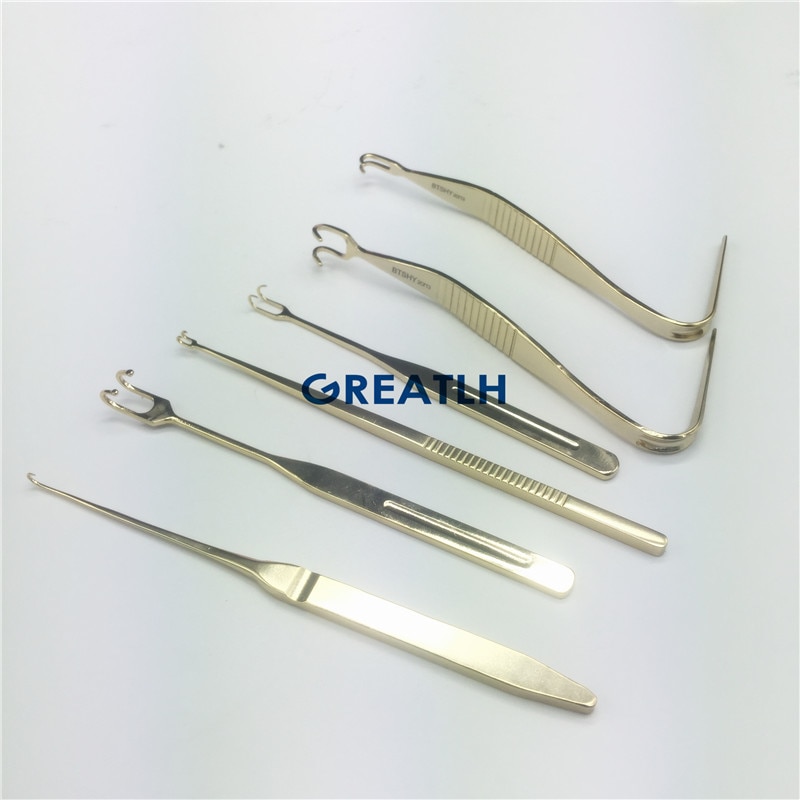 Beste Dubbele Hoofd Goud Handvat Neusbeen Neus Bon... – Grandado