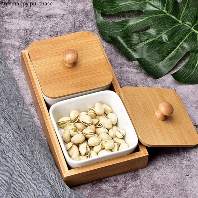 Dried Fruit Box Japanese-style Ceramics Snack Plat... – Grandado