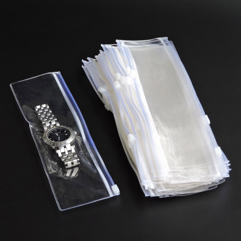 50pcs Clear Plastic Watch Band Packaging Bag PVC L... – Grandado