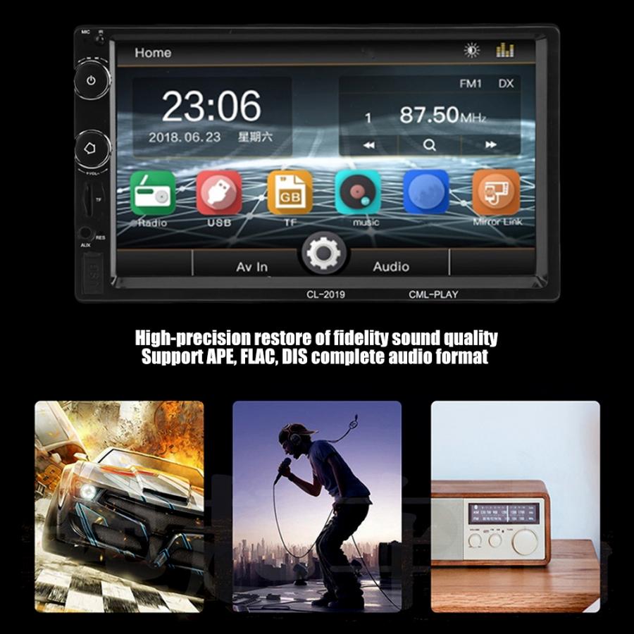 7 zoll WiFi 2Lärm Auto Radio Stereo Multimedia Blu... – Grandado