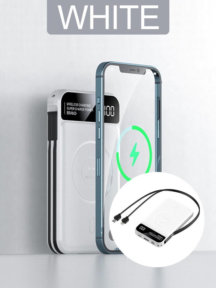 power bank10000mah telephone portable magsafe ipho... – Grandado