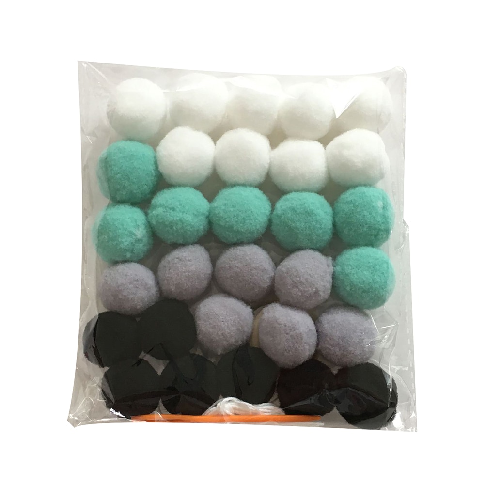 Ull filt bollar nordisk stil färgglada pom boll ba... – Grandado