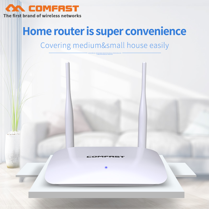 COMFAST 300Mbps Wireless wifi Router with 2*5dBi a... – Grandado