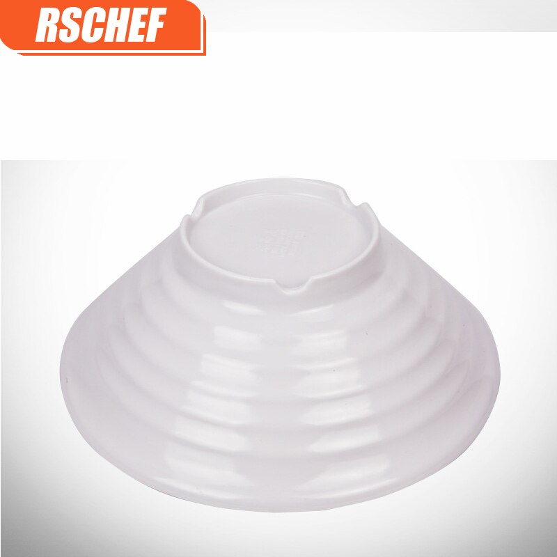 White Hand-Pulled Noodle Large Bowl A5 Melamine Bo... – Vicedeal