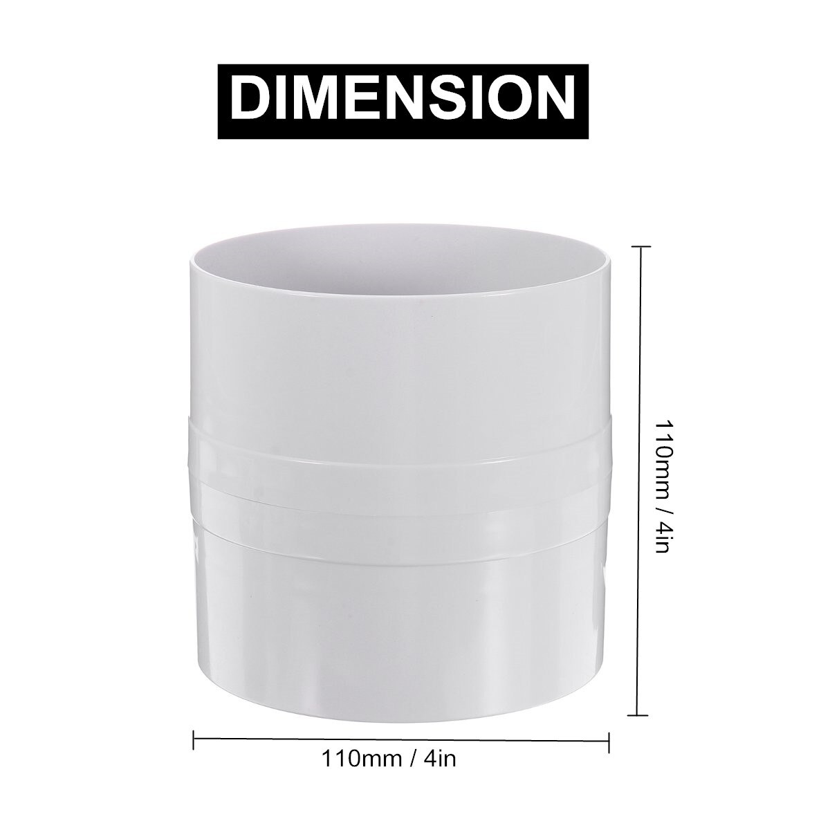 4 Inch Inline Duct Ventilator Lucht Ventilator Met... – Vicedeal