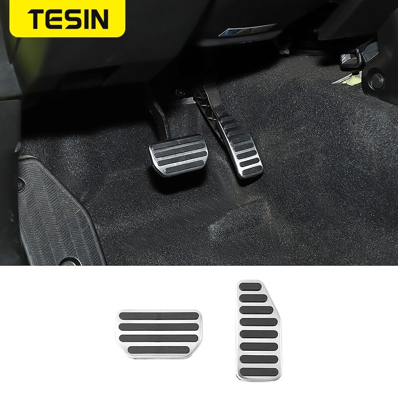 Tesin 2 Stuks Rvs Pedalen Voor Suzuki Jimny Auto G... – Vicedeal