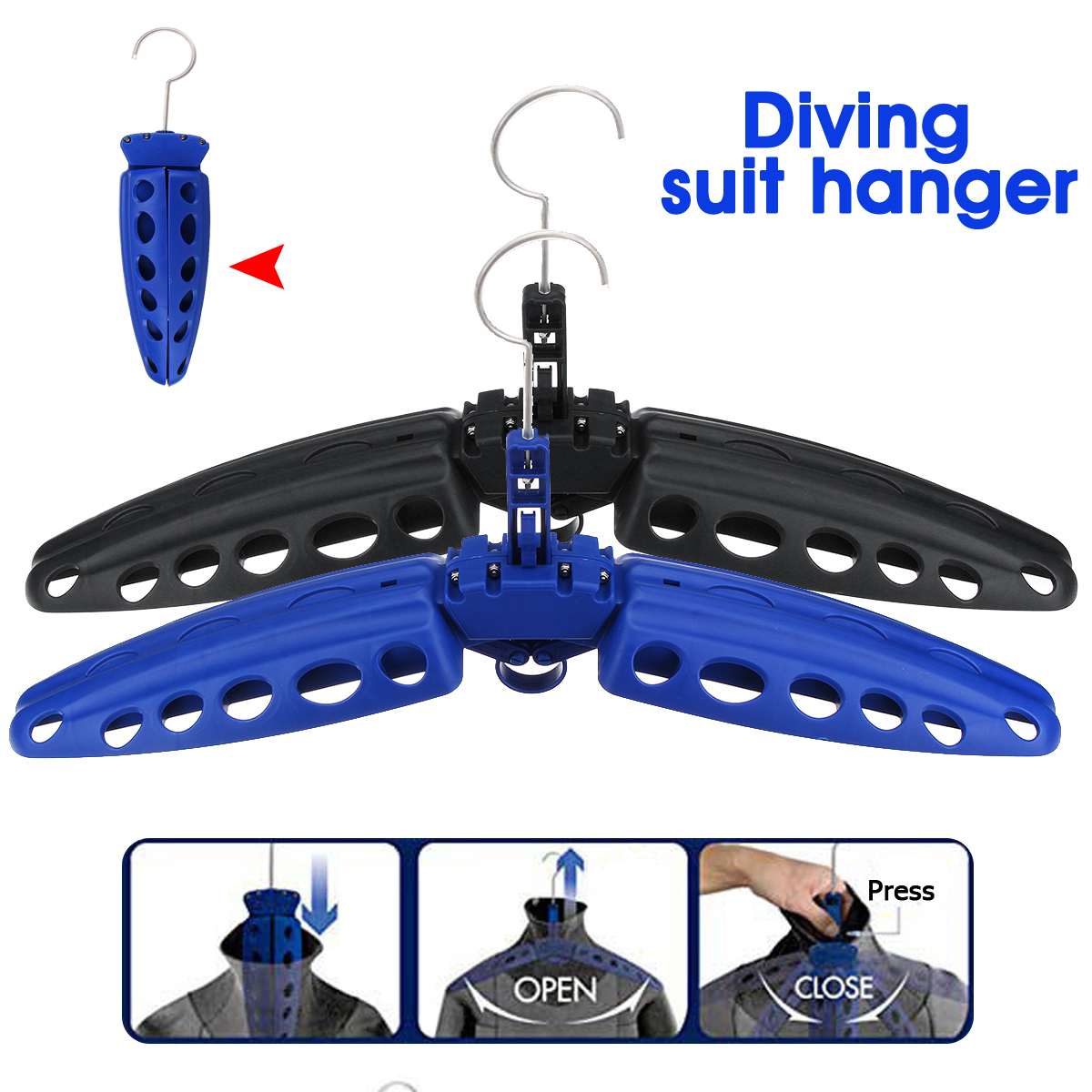 Diving Folding Suit Hanger Holding BCD Multi-Purpo... – Grandado