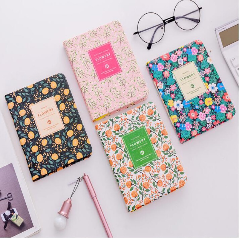 Schedule Weekly Planner Notebook Cute Little flora... – Vicedeal