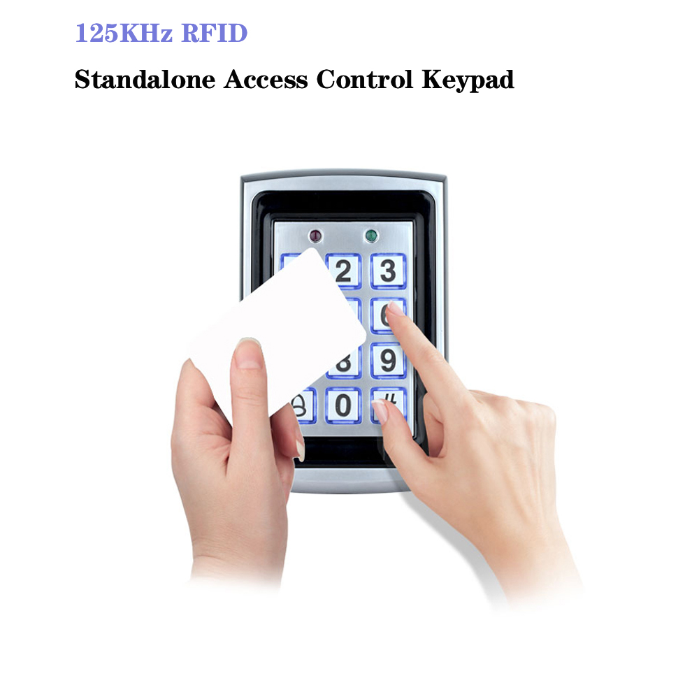 Clavier RFID étanche, serrure de porte électrique,... – Grandado