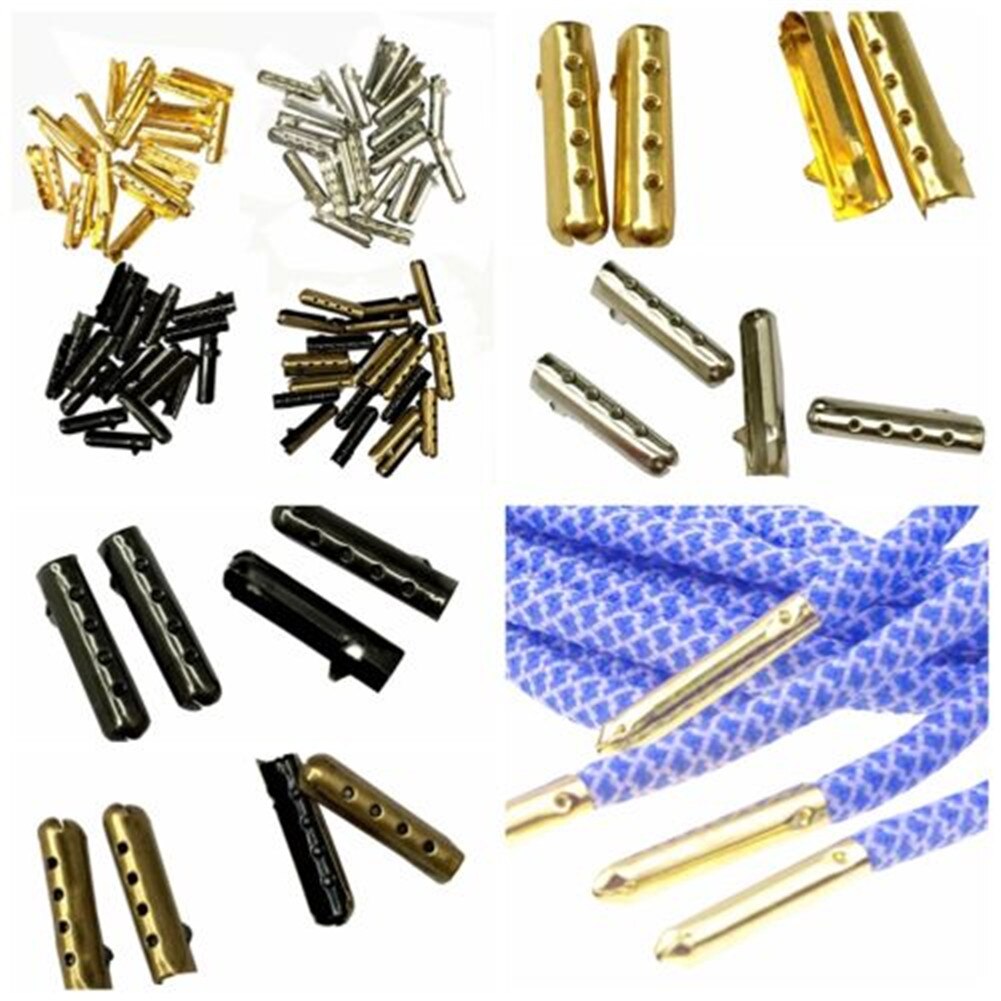 100 PCS Set Aglets DIY Shoelaces Repair Shoe Lace ... – Grandado