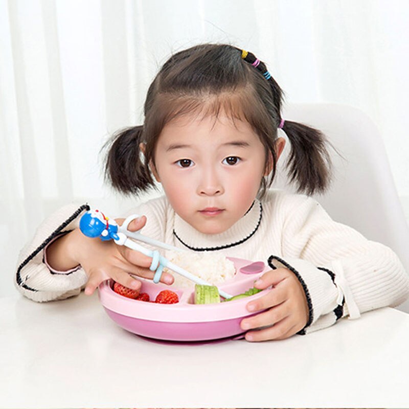 Baby Bowl Feeding Food Tableware Set Cartoon Shape... – Grandado