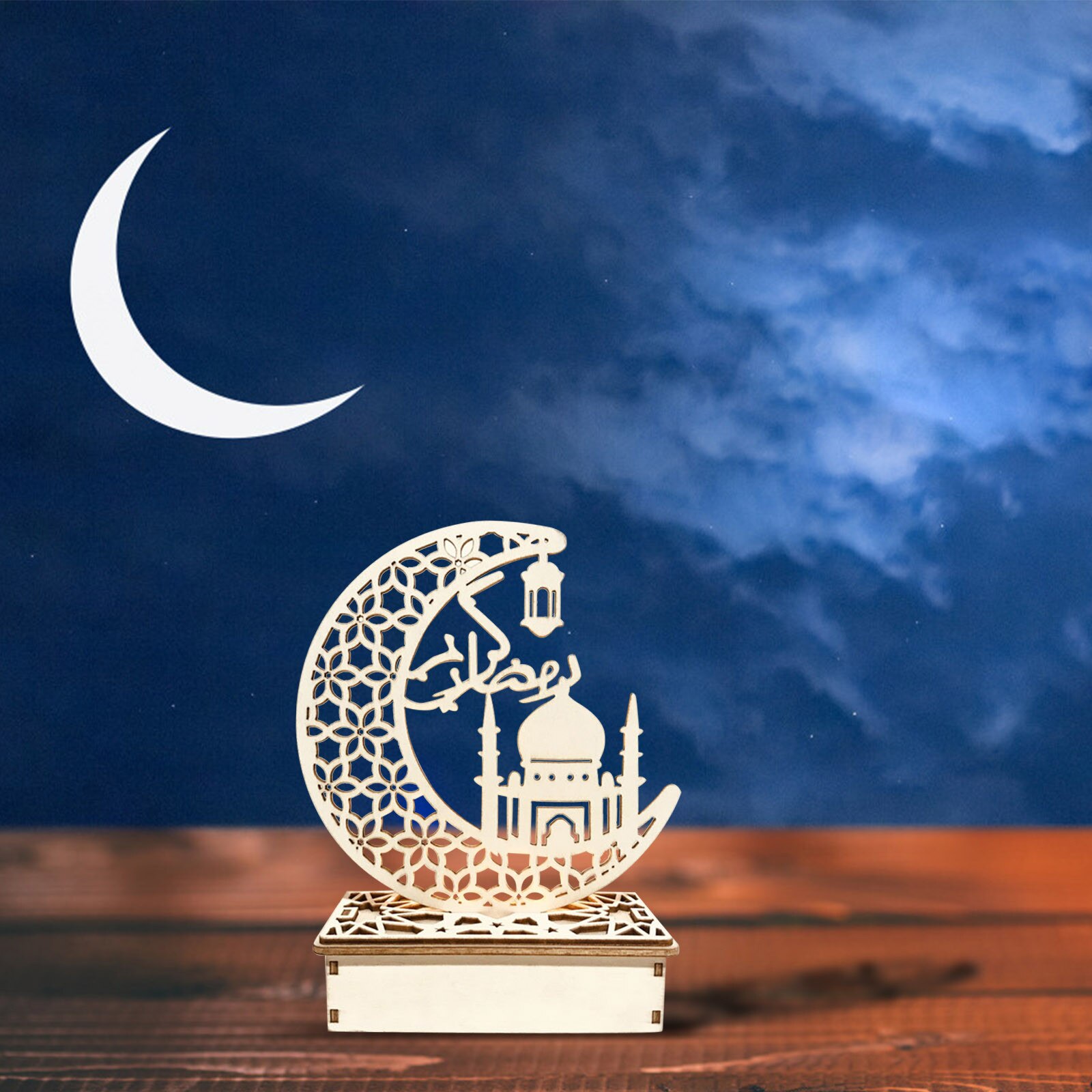 Night Light Party Deco Ramadan Kareem Muslim Ledei... – Grandado
