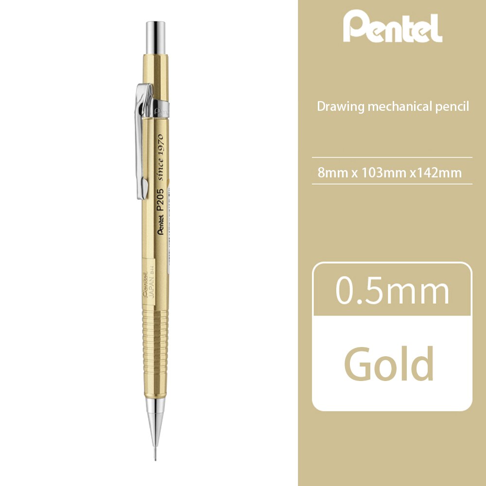 Japan Pentel Mechanical Pencil P205 0.5mm Student&... – Vicedeal
