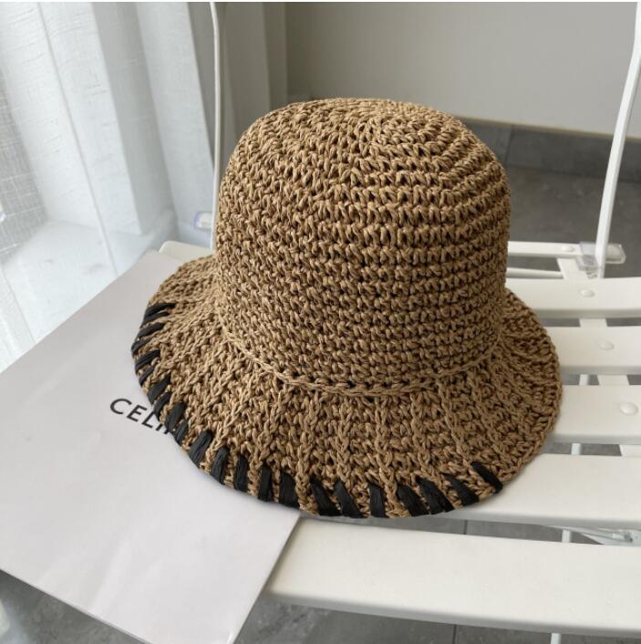Straw Hat Female Sun Protection Sunshade Beach Sea... – Grandado