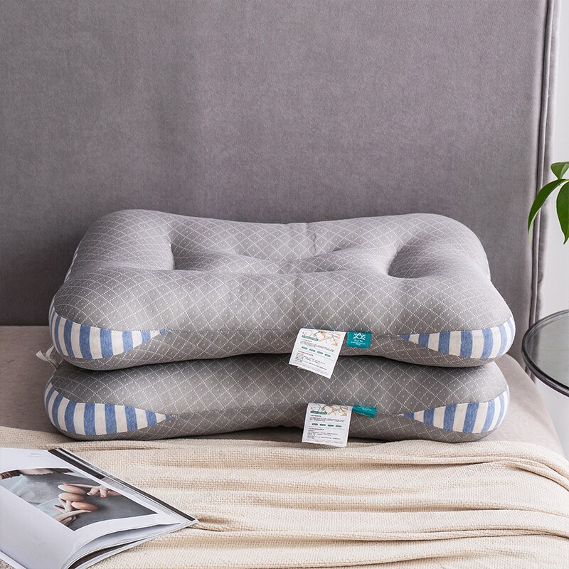 Katoen Kussen Slaapkamer Bed Slaap Kussen Midden-H... – Grandado