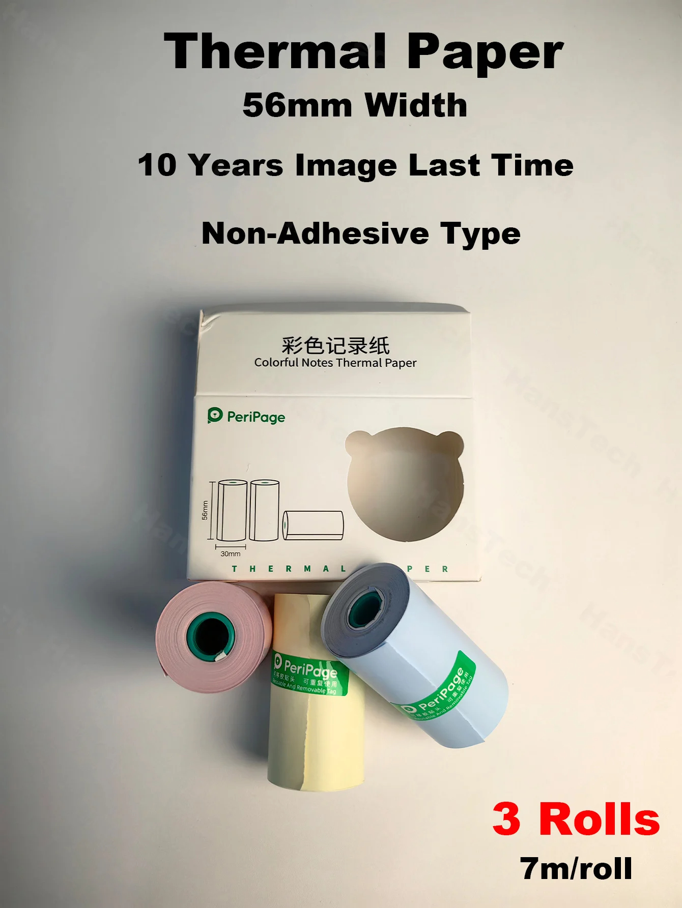 Thermal Paper Peripage Self-Adhesive Printable Sti... – Grandado