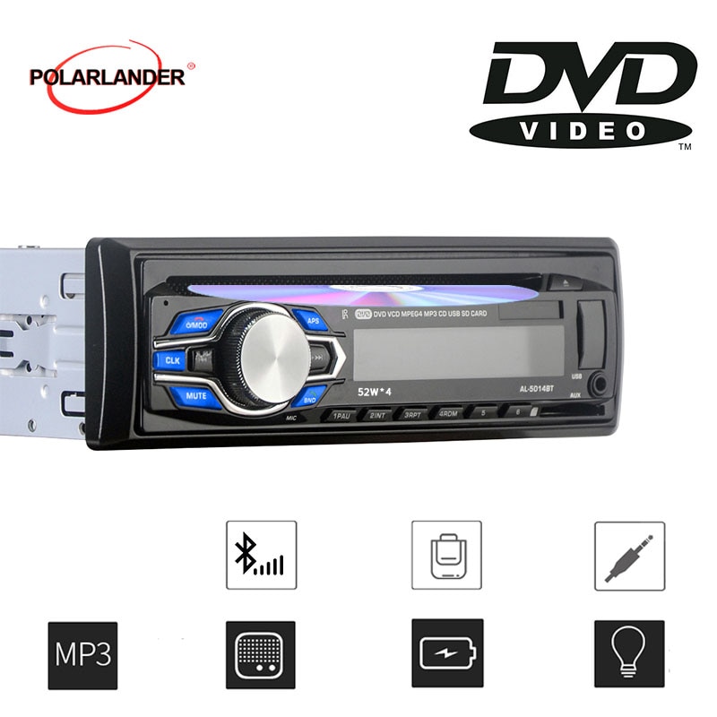 Automatic Car Radio Bluetooth MP3 Player 12V audio... – Grandado