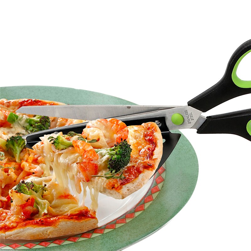 13 Inch Scissor Spatula Pizza Slicer Pancake Cutte... – Grandado