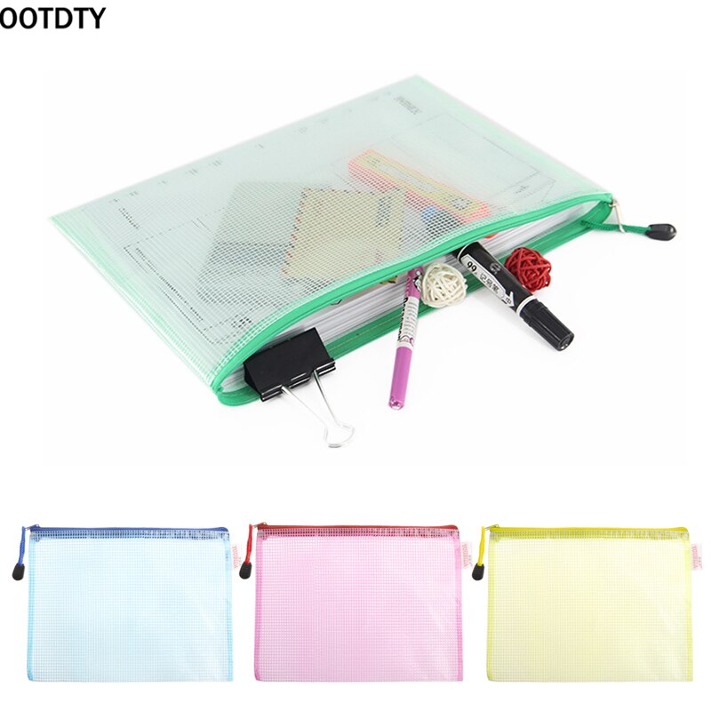 Waterproof Document Bag A3 Size Zipper File Pocket... – Vicedeal