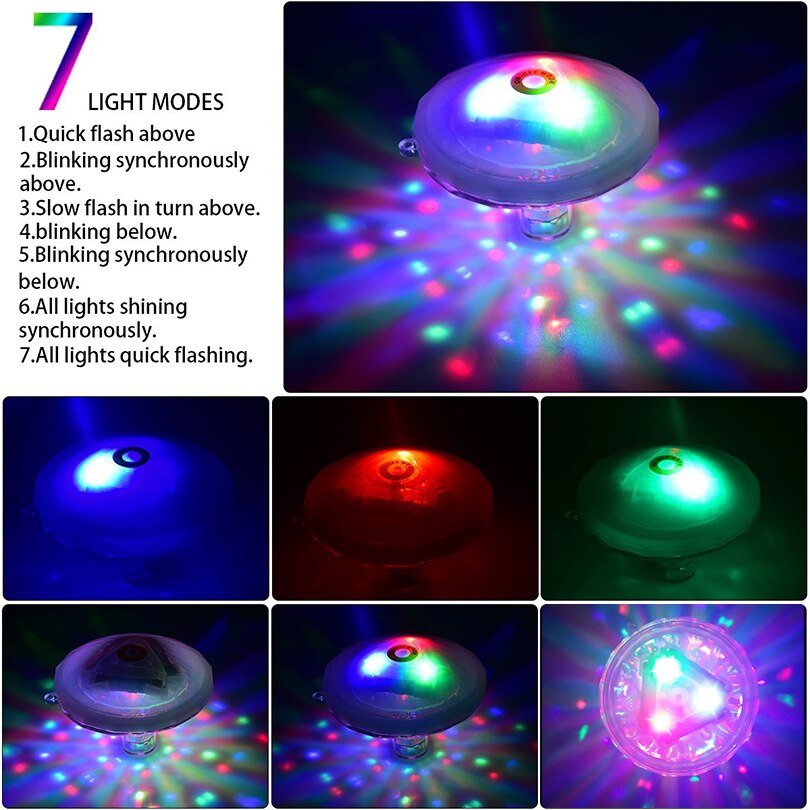 Zwembad Drijvende Onderwater Led Fontein Aquarium ... – Vicedeal