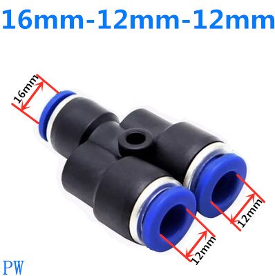 Pneumatic Fittings Water Pipes Pipe Connector 4-16... – Vicedeal