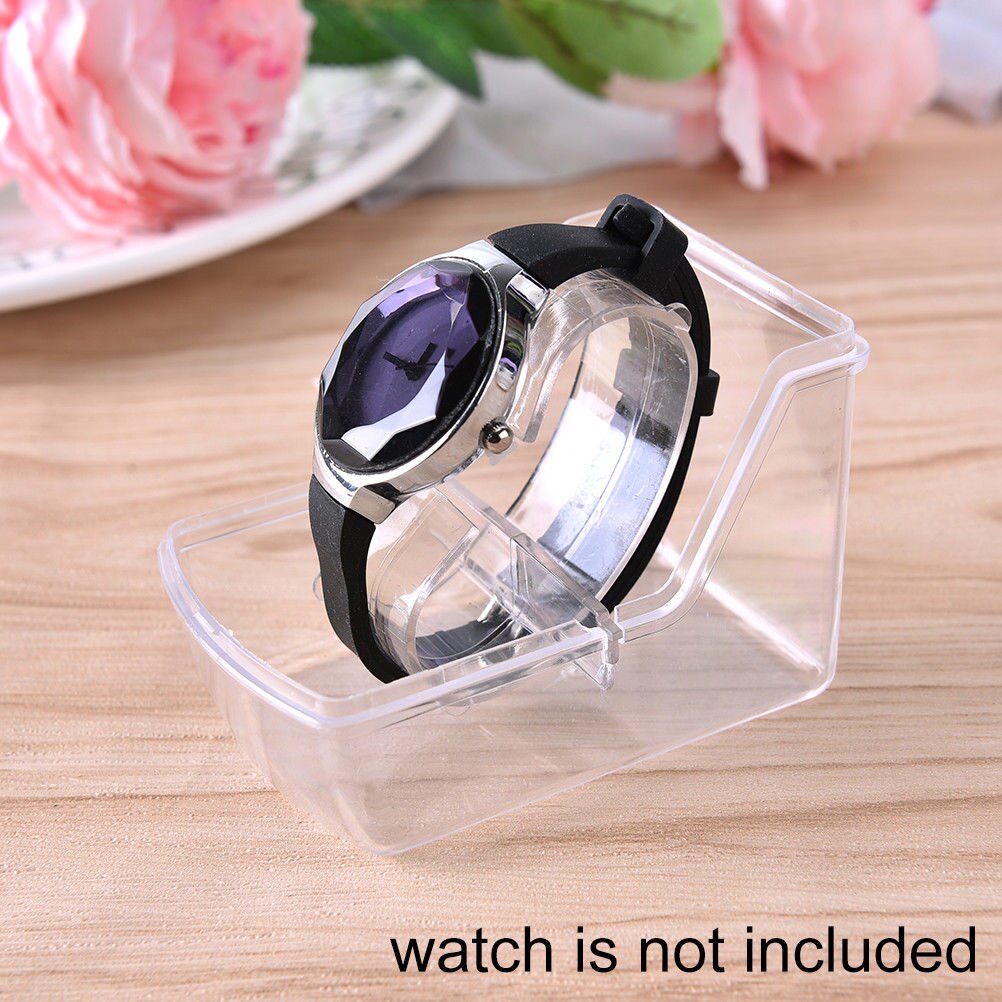 Clear Acrylic Watch Display Holder Show Case Stand... – Vicedeal
