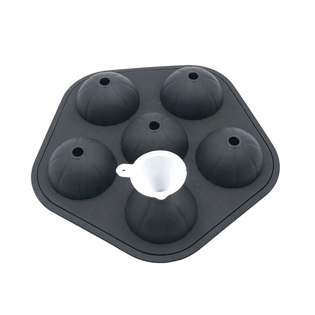 3D 6 holes Silicone Basketball Mold Cocktails Ice ... – Vicedeal