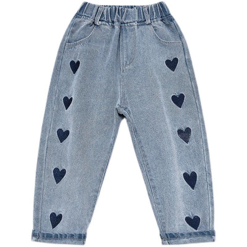 Spring Summer Girl Kids Long Pants 2 3 4 5 6 7 8 9... – Grandado