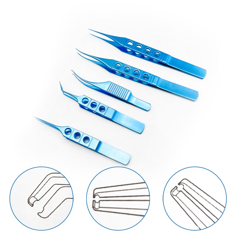 Titanium Pierse Colibri Corneal Forceps with Notch... – Vicedeal