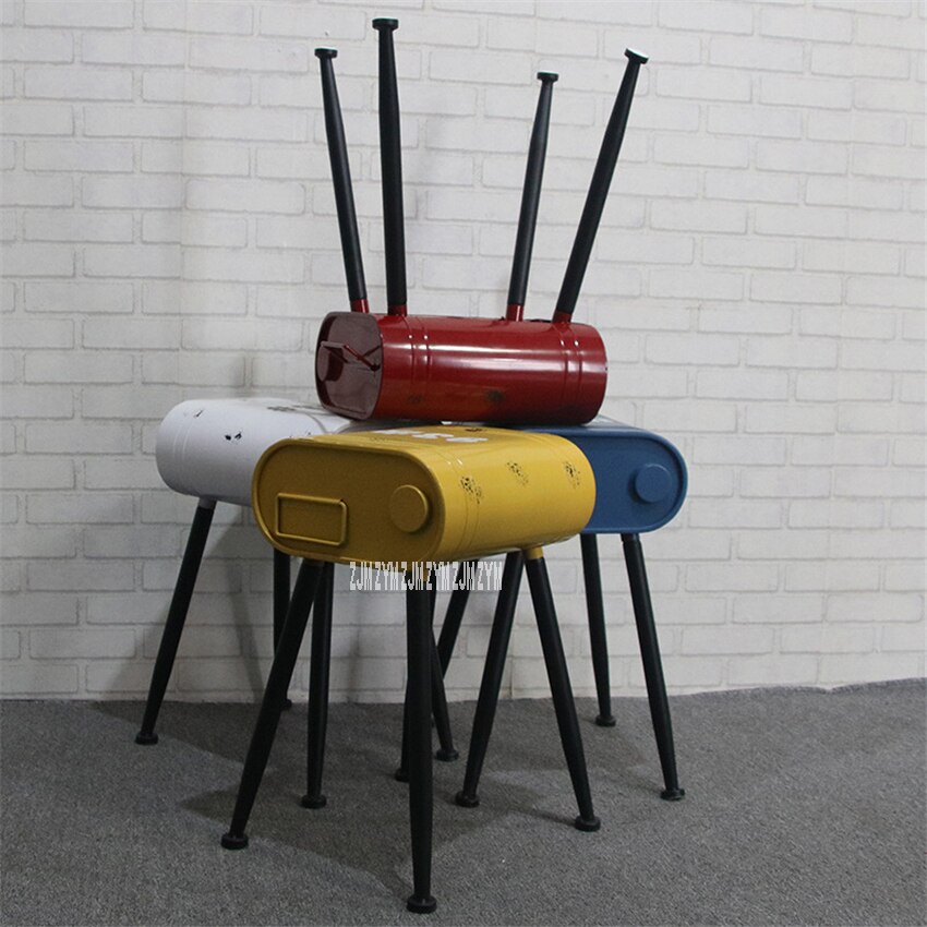 17XS010 Industrial Style Restaurant Bar Iron Stool... – Grandado