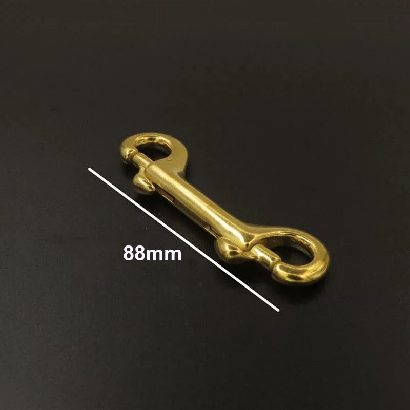 Solid brass Double End Snap Hook Bolt Trigger Clip... – Grandado