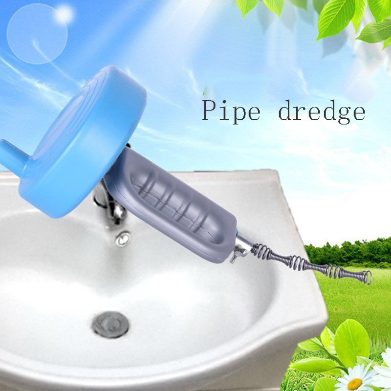 4/5/10m Steel Wire Spring Pipe Dredge Bathroom Hai... – Vicedeal