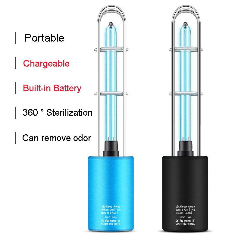 Uv Kiemdodende Sterilisatie Lamp Oplaadbare Ultrav... – Vicedeal