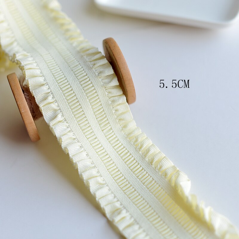 3meter Wrinkled elastic lace with wood ears Garmen... – Vicedeal