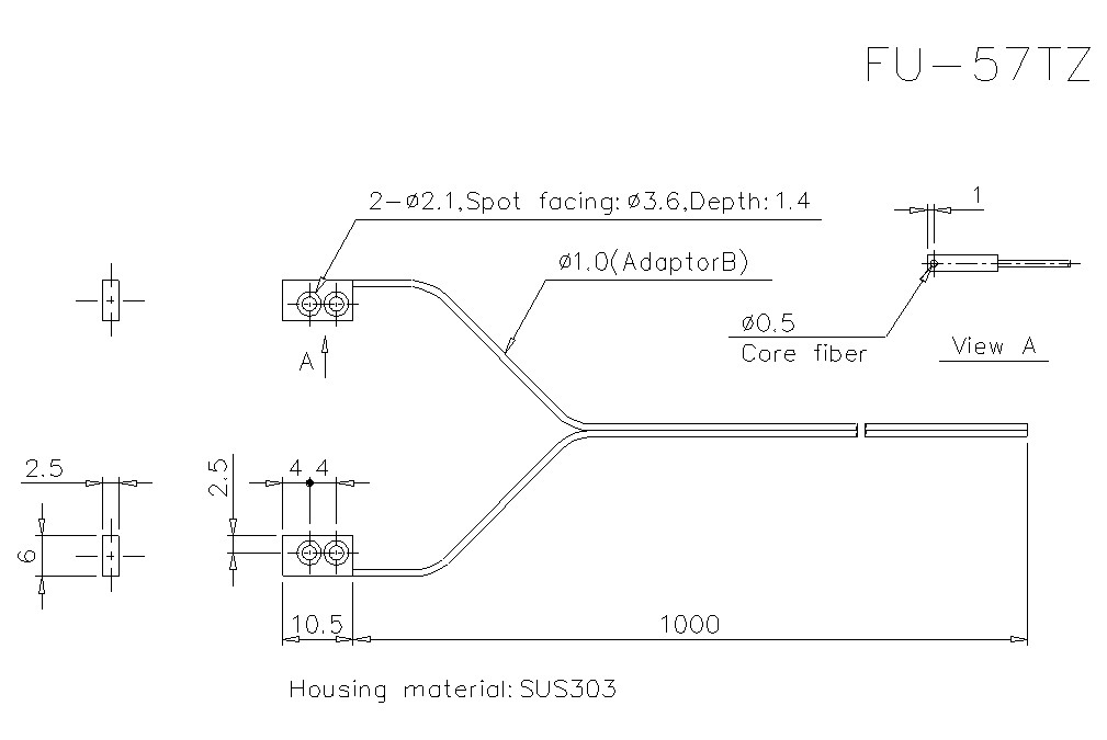 100% FU-57 FU-57TZ Optical fiber sensor Small fibe... – Grandado