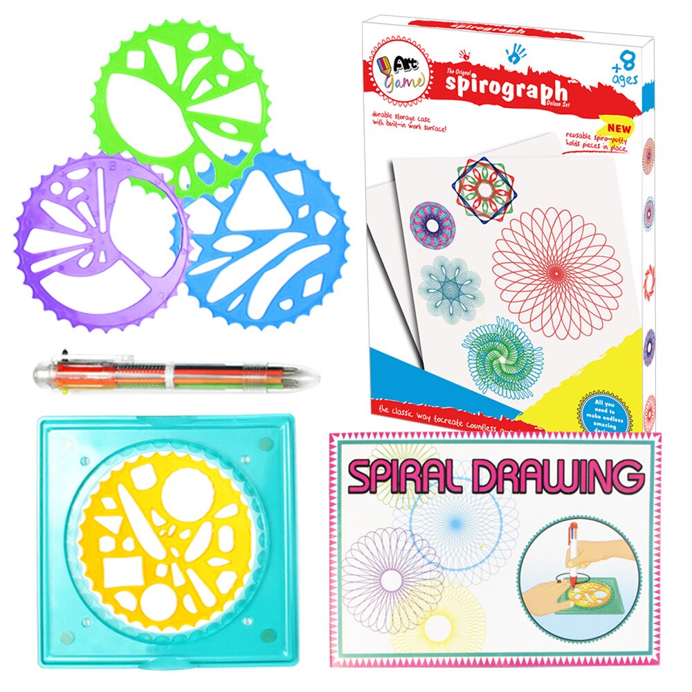 Set Accessory Magic Spiral Sketchpad Kid Boy Girl ... – Grandado