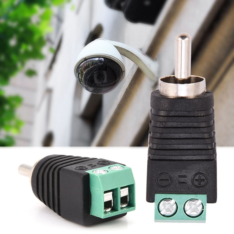 10 Stuks Rca Male Plug Av Screw Terminal Audio / V... – Grandado