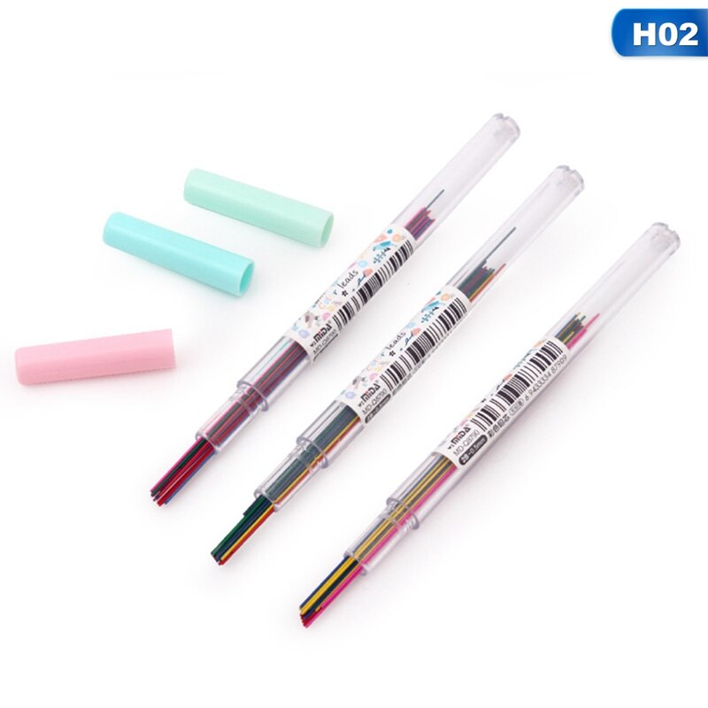 1box 0.5 /0.7 Mm Colorful Mechanical Automatic Pen... – Grandado